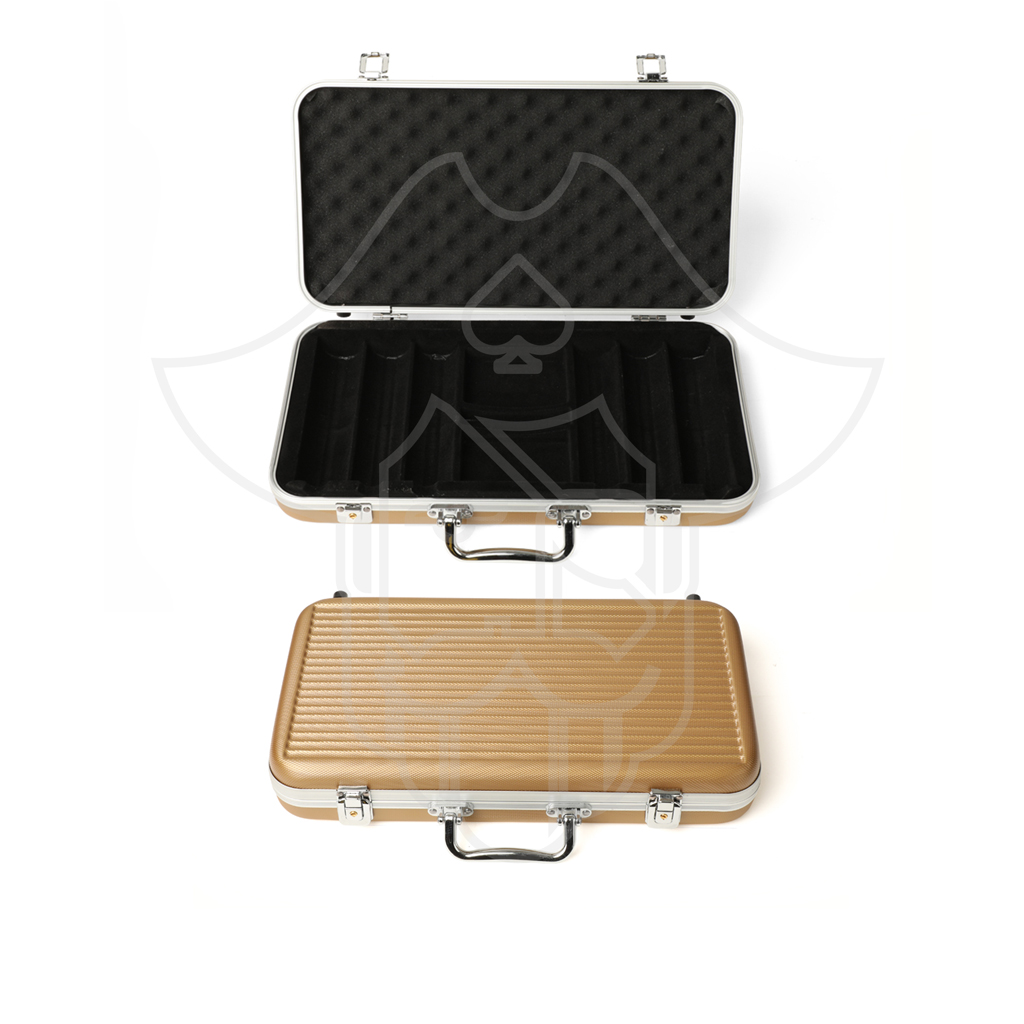 Buy Swashbuckler Golden ABS 300 Poker Case | One Eyed Jack